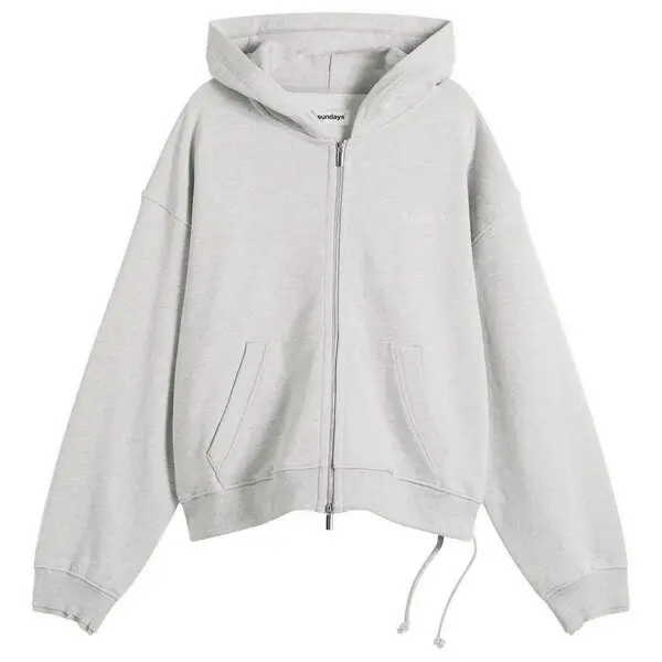 SNDYS. Zip Hoodie - Grey