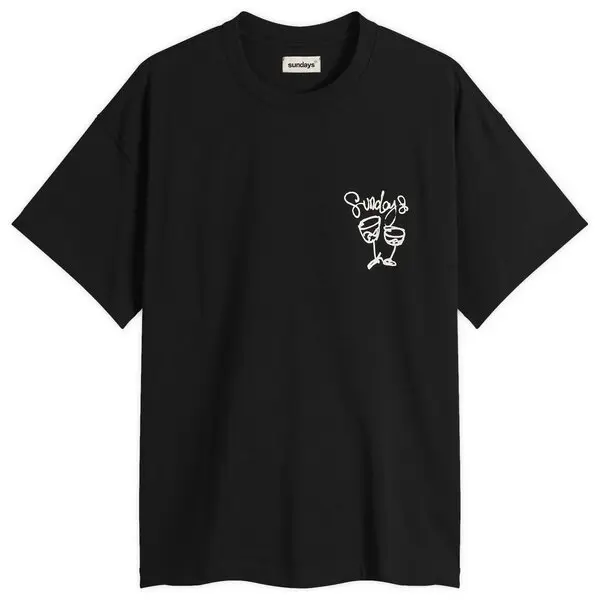 SNDYS. Wine Tee - Black