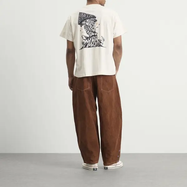 STORY MFG. Hand Embroidered Grateful T-shirt