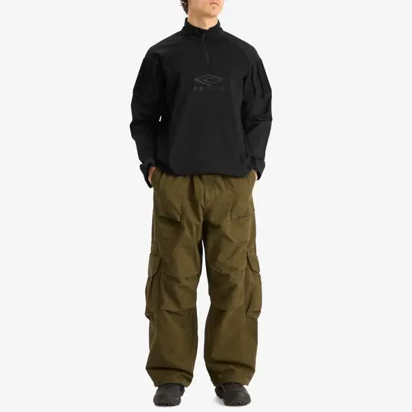 UMBRO BY SLAM JAM Tactical Half Zip Sweat