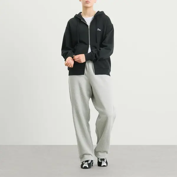 DIME Cursive Zip Hoodie