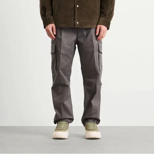 Moncler Gaberdine Cotton Cargo Trousers