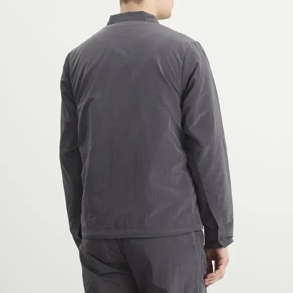 RANRA Epitome Shiny Nylon Overshirt - Peat