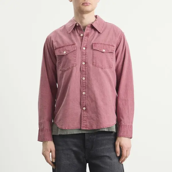 CORRIDOR Pigment Dye Canvas Shirt