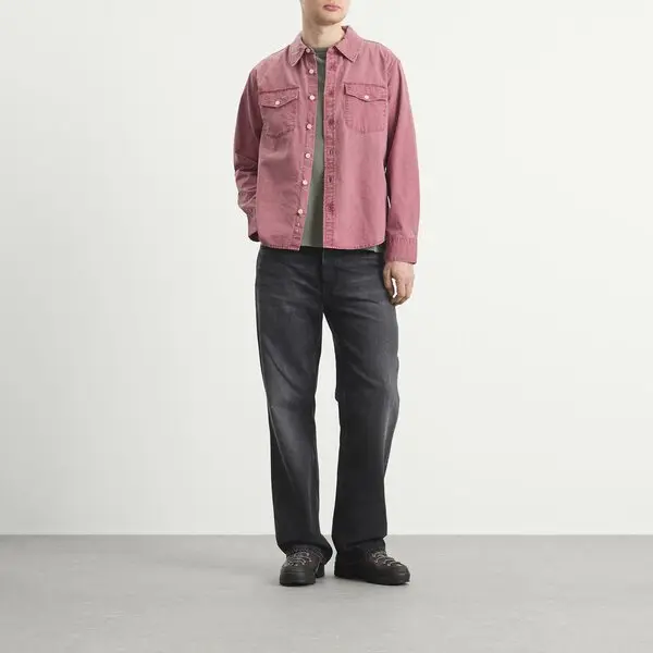 CORRIDOR Pigment Dye Canvas Shirt