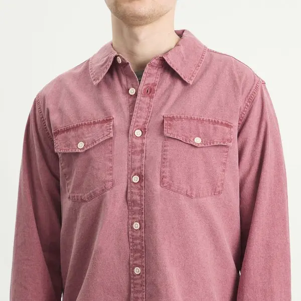 CORRIDOR Pigment Dye Canvas Shirt