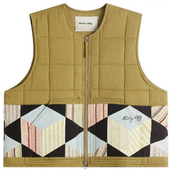 STORY MFG. Saturn Vest - Tessellate Patchwork