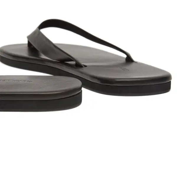 Auralee Soft Leather Flip-flops