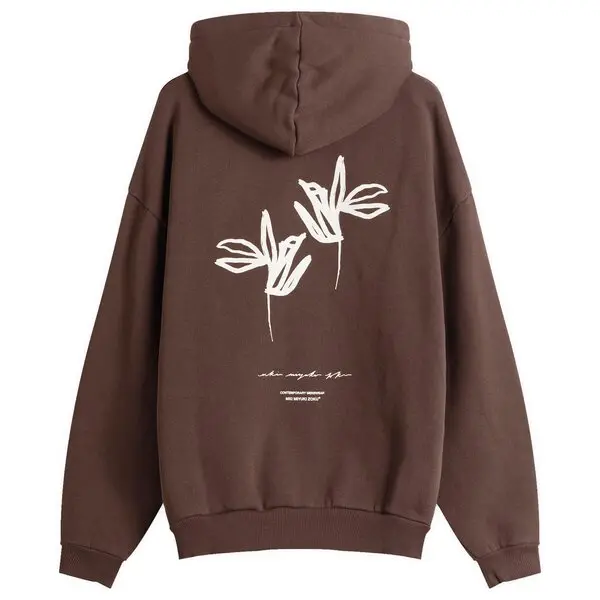 MKI MIYUKI ZOKU Ink Flower Hoodie Presented End