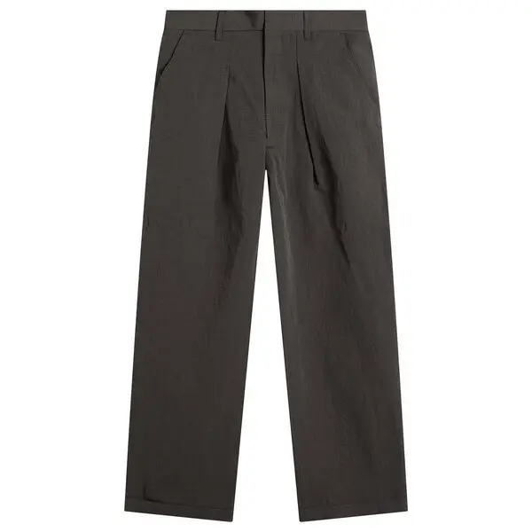 RANRA Fold Tailored Pants - Black Coffee