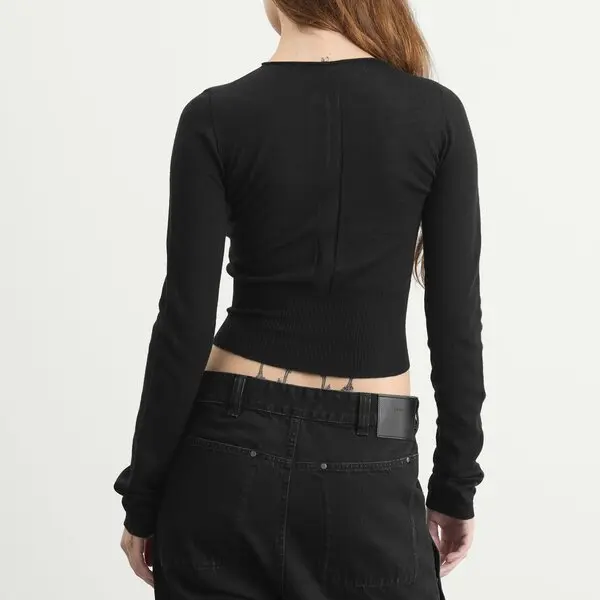 Rick Owens Cropped Pullover Top