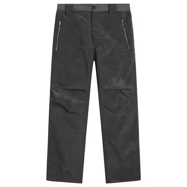 RANRA Wilder Shiny Nylon Cargo Pants - Peat