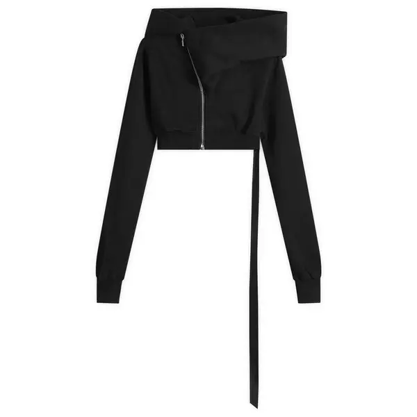 Rick Owens Micro Mountain Hoodie - Black