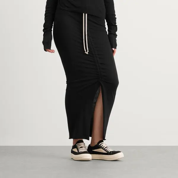 Rick Owens Soft Edfu Midi Skirt