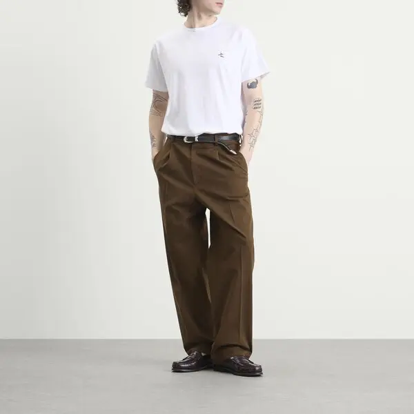 LE PERE Pleated Trousers