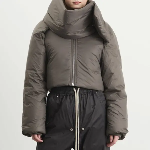 Rick Owens Convertible Padded Jacket - Bronze