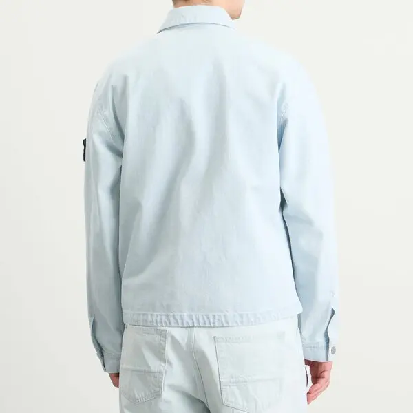 Stone Island Denim Research Ultra Bleached Denim Jacket