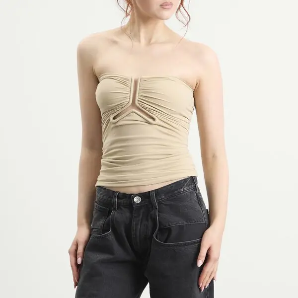 Rick Owens Alannah Prong Bustier Top