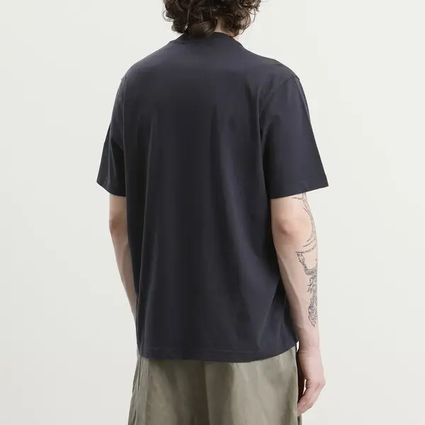 Nn07 Adam Twin Needle Embroidered T-shirt