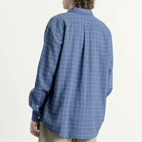 FORET Scout Loose Weave Check Shirt