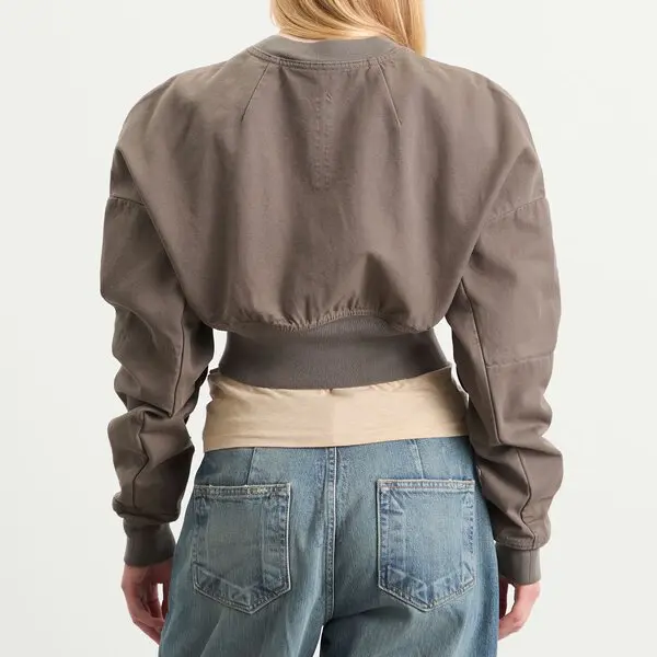 Rick Owens Cropped Flight Jacket