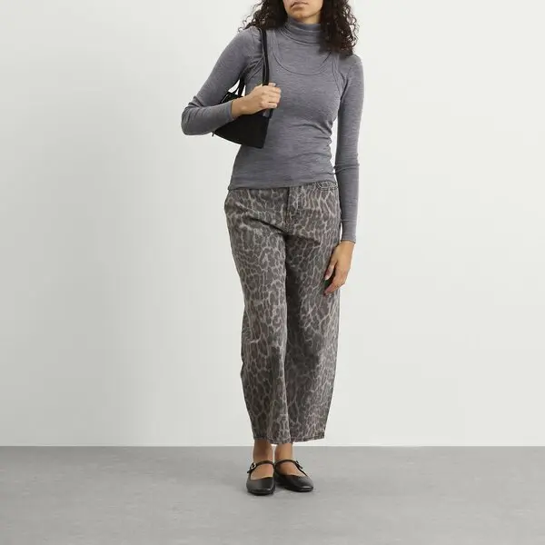 Good American Good Standard Barrel Jeans