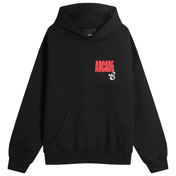 END. Coastal Arcade Prizes Hoody - Black
