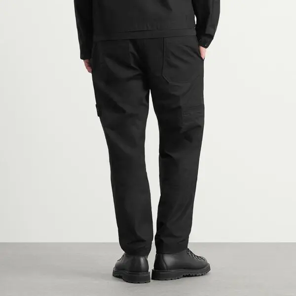 Stone Island Ghost All Weather Cotton Canvas Trousers