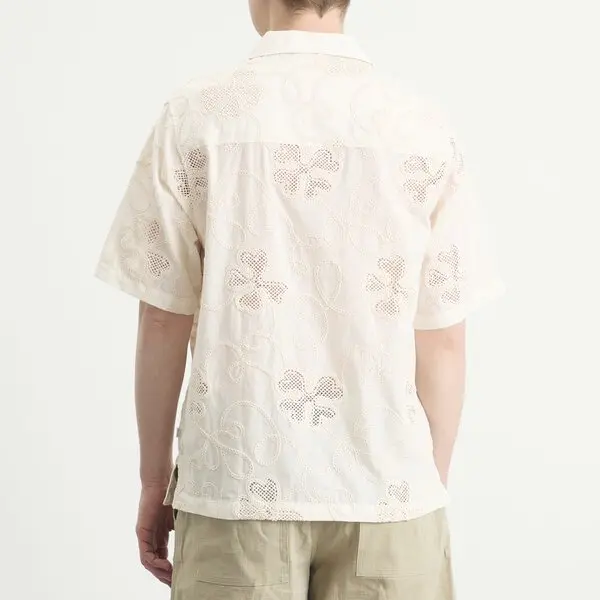 Nn07 Ben Embroidered Vacation Shirt