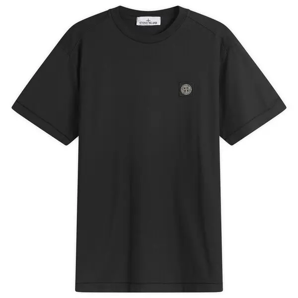 Stone Island Patch Logo T-shirt - Black