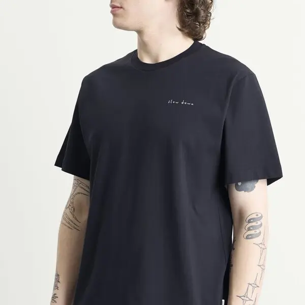 FORET Slow Down T-shirt - Navy