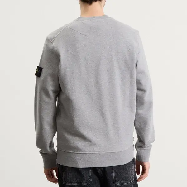 Stone Island Garment Dyed Crew Neck Sweatshirt