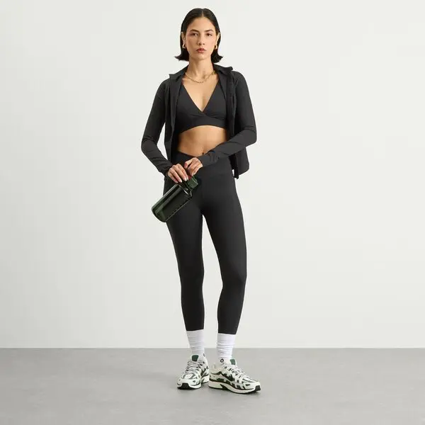 TALA Dayflex Wrap Waist Leggings - Shadow Black