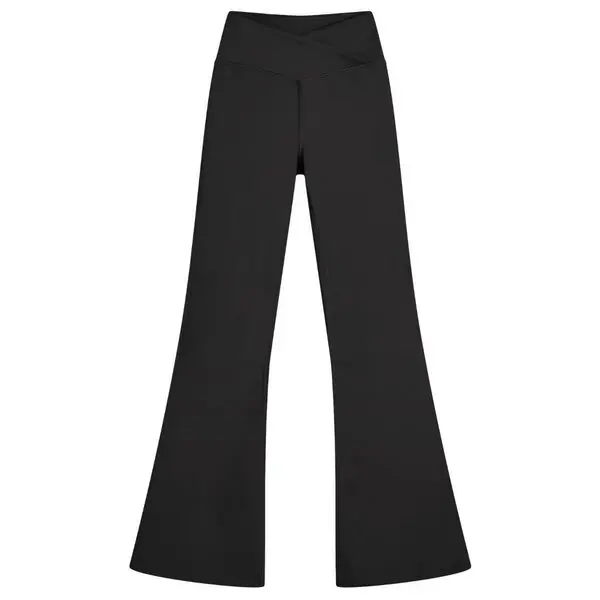 TALA Dayflex Wrap Flared Yoga Pants '30 - Shadow Black