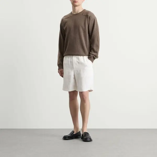 JIL SANDER Wool Jumper With Padded Detail