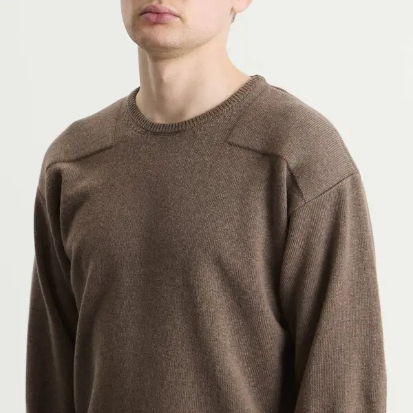 JIL SANDER Wool Jumper With Padded Detail