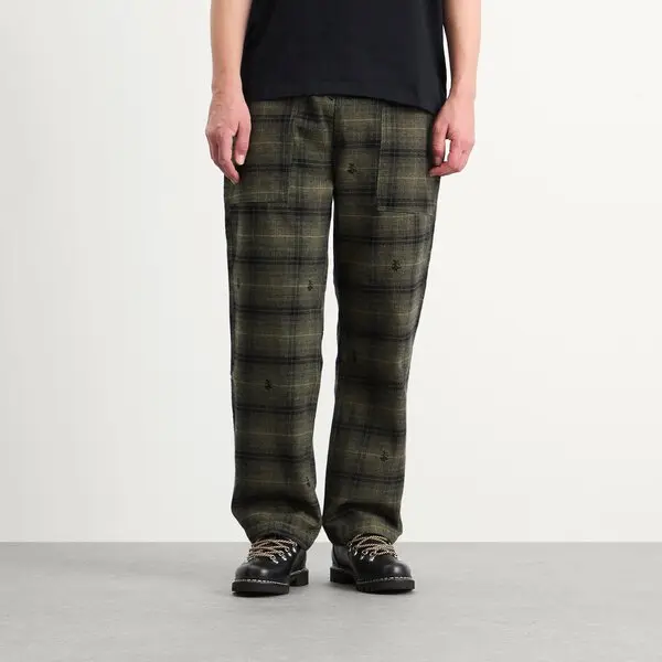 SERVICE WORKS Thistle Plaid Chef Pants