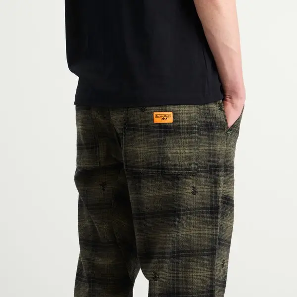 SERVICE WORKS Thistle Plaid Chef Pants