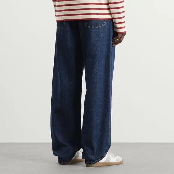 JIL SANDER Mid Blue Denim Jeans