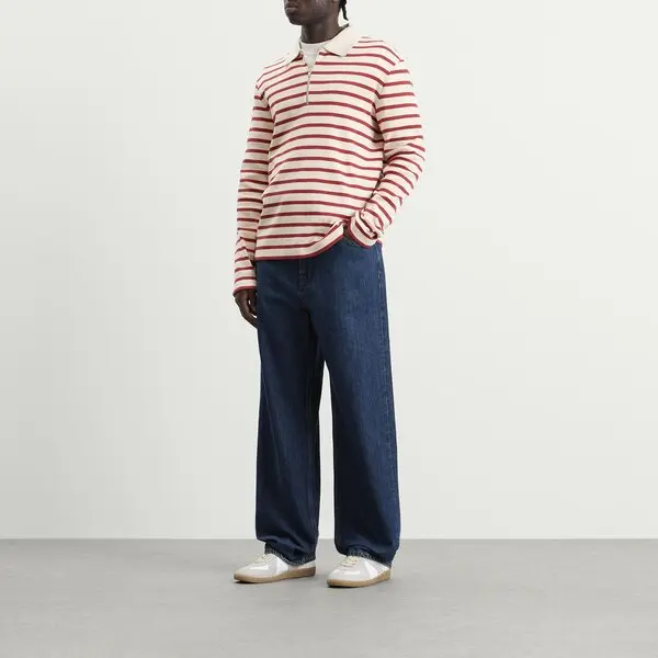 JIL SANDER Mid Blue Denim Jeans