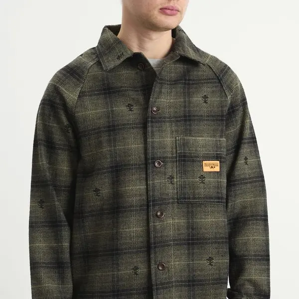 SERVICE WORKS Thistle Plaid Foh Jacket