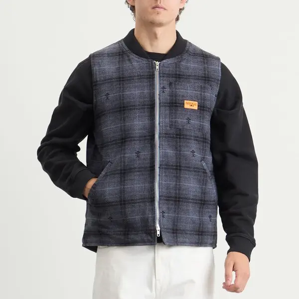 SERVICE WORKS Thistle Plaid Work Vest