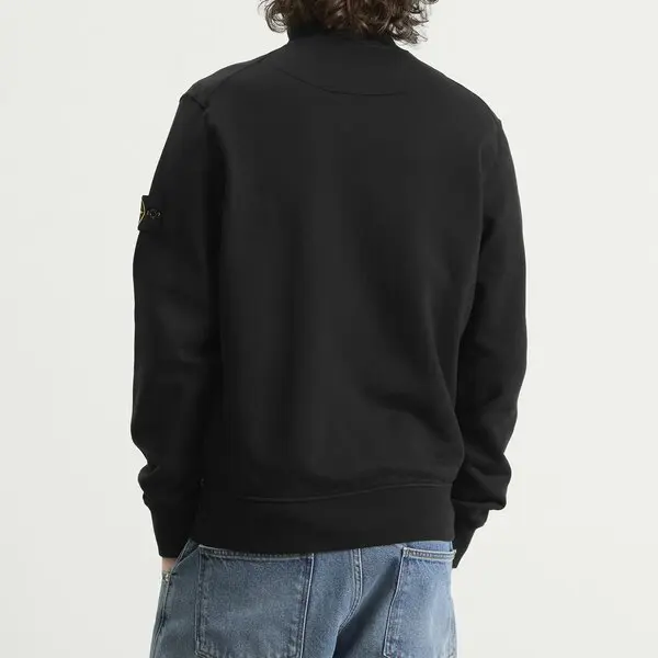 Stone Island Garment Dyed Full Zip Sweatshirt