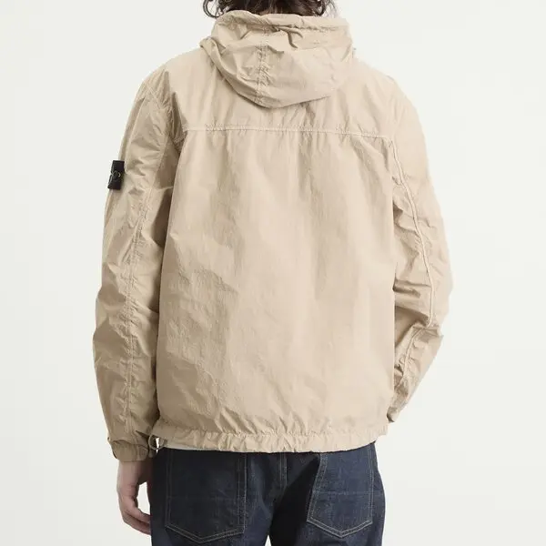 Stone Island Nylon Smerigliato-tc Short Parka - Desert