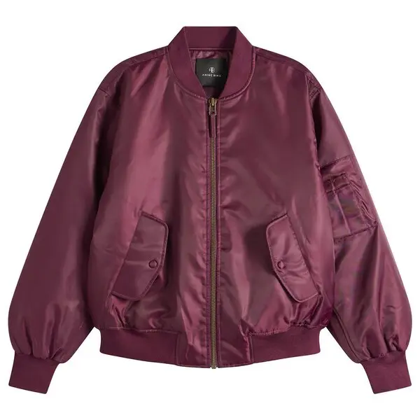 ANINE BING Leon Bomber Jacket - Fig