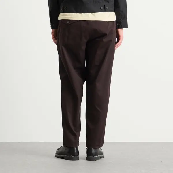 Universal Works Pleated Track Trousers - Brown