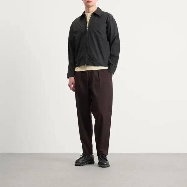 Universal Works Pleated Track Trousers - Brown