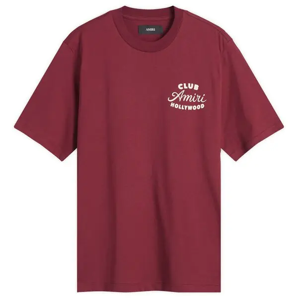 Amiri Club T-shirt - Wine