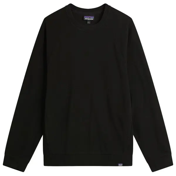 Patagonia Micro D Crewneck Sweatshirt - Black