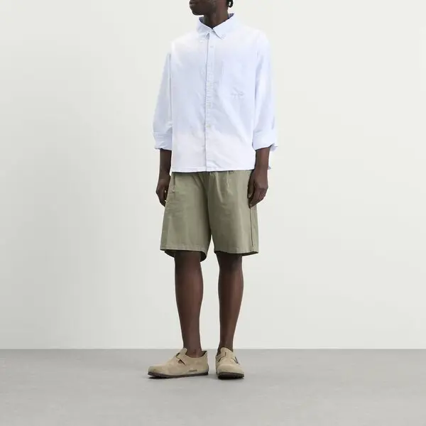 BRAM'S FRUIT Distressed Oxford Shirt